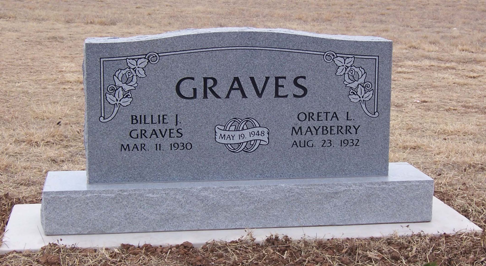 Personal Monuments | Willis Granite Monuments